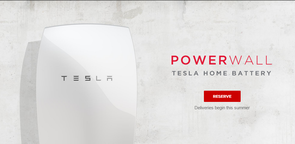 Tesla unveils PowerWall home battery system | SustainingPeople
